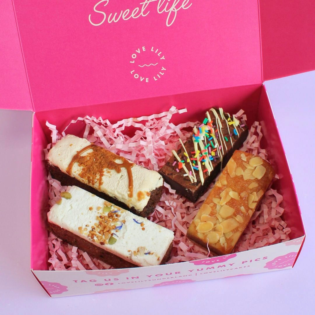 Gluten Free & Vegan Mixed Treat Box | Love Lily Cakes