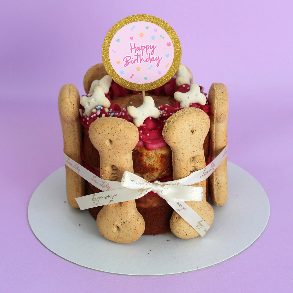 Pup Celebration Cake | Love Lily Cakes