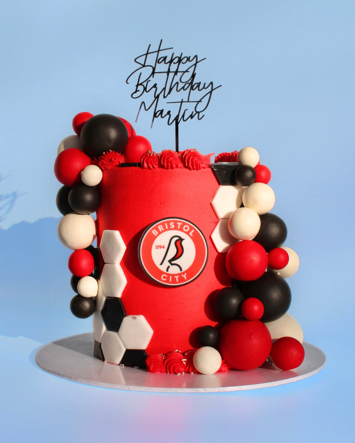 Deluxe Football Cake | Love Lily Cakes