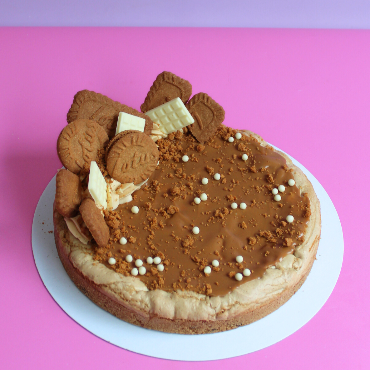 Lotus Biscoff Cookie Pie | Love Lily Cakes
