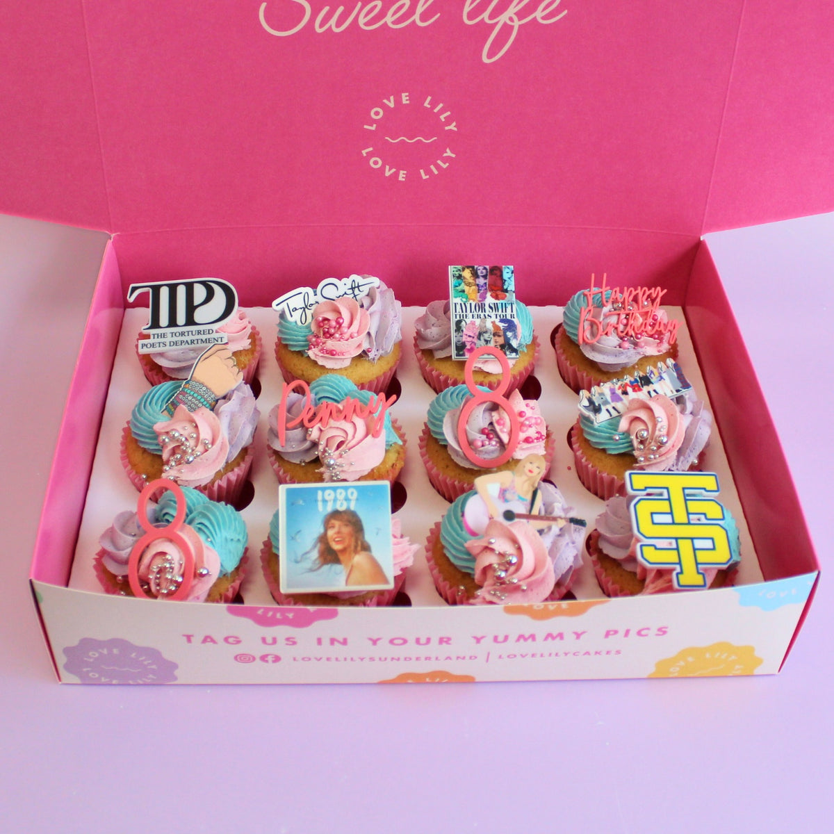 Taylor Swift Cupcakes | Love Lily Cakes
