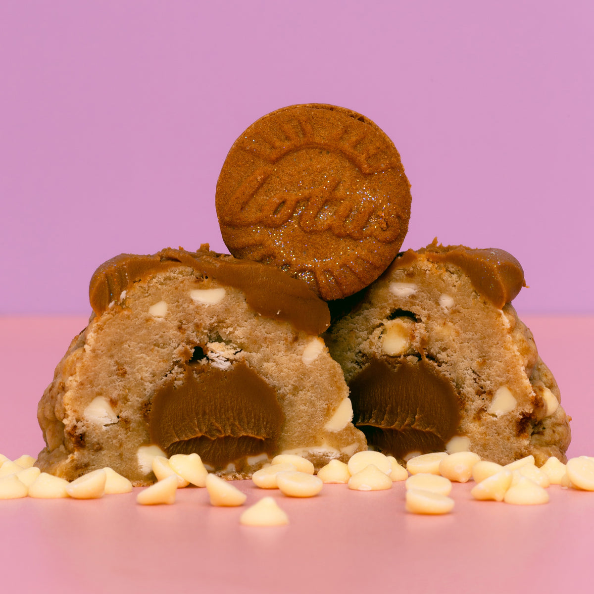 Lotus Biscoff Stuffed Cookies (Box of 6) | Love Lily Cakes